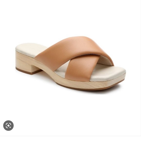 Sanctuary | Shoes | Sanctuary Womens Lively Leather Slide Clog Heel ...